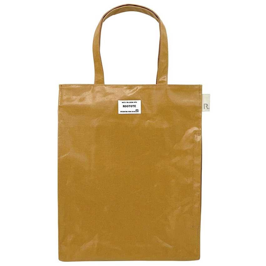 ROOTOTE 2023新作 トートバッグ 正規品 ルートート EU.A4アーキャトル.ラミネート-G レディーストート トート A-quatre LAMINATE 1201 ベージュ ...