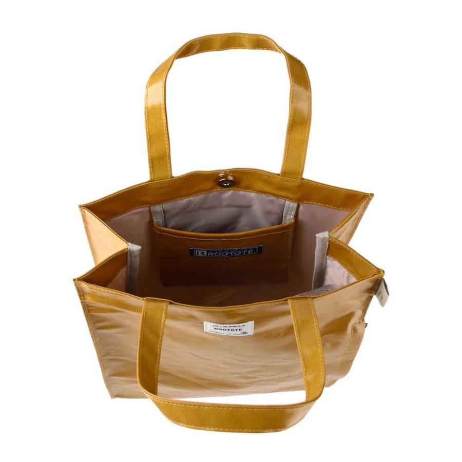 ROOTOTE 2023新作 トートバッグ 正規品 ルートート EU.A4アーキャトル.ラミネート-G レディーストート トート A-quatre LAMINATE 1201 ベージュ ...