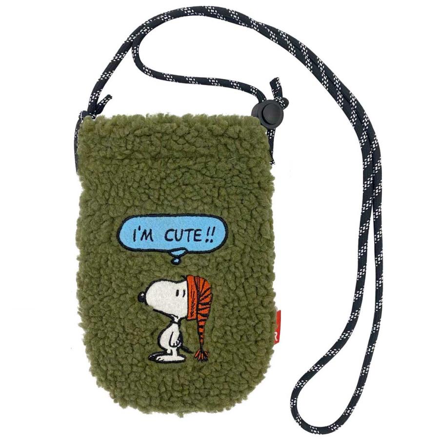 ROOTOTE 2023新作 ショルダーバッグ 正規品 ルートート IP.ベビールー.ボア.ピーナッツ-8T ショルダートート babyroo PEANUTS-8T 8346 カーキ ...