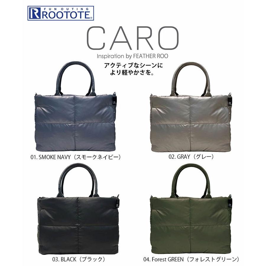 ROOTOTE 2023新作 トートバッグ 正規品 ルートート フェザールー.デリ.カロ レディーストート トート DELI 1243 ブラック : BACK - 通販 - Yahoo!ショッピング