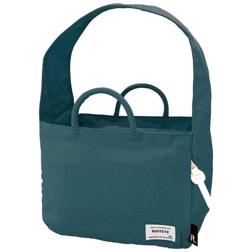 ROOTOTE 2023新作 トートバッグ 正規品 ルートート SC.デリ.ユージュアル レディーストート トート DELI USUAL-A 1276 グリーン : BACK - 通販 ...