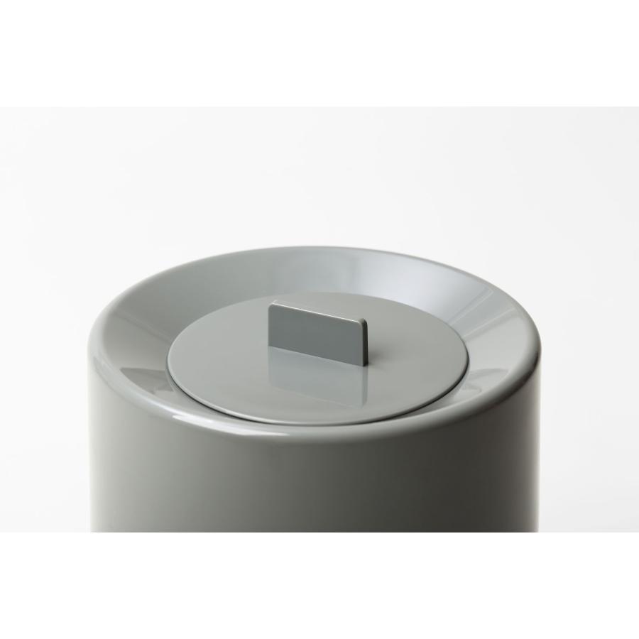 ゴミ箱 正規品 ideaco イデアコ フタ付きゴミ箱 チューブラーウィズリッド 6L ダストボックス ごみ箱 TUBELOR with Lid アッシュグレー : BACK - 通販 ...