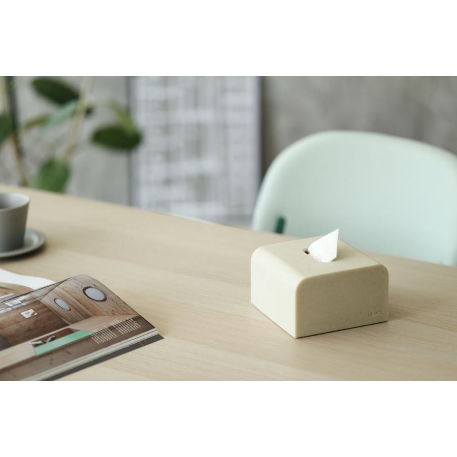 ハーフティッシュケース ideaco イデアコ ティッシュケース エスピーハーフ ハーフティッシュボックス ハーフサイズ SP half ホワイト : BACK - 通販 - Yahoo!ショッピング