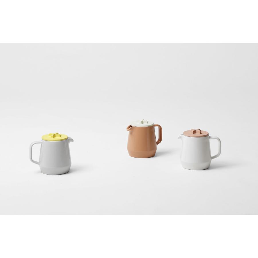 ティーポット 正規品 ideaco イデアコ 450ml 急須 teapot 450 グレー/イエロー : BACK - 通販 - Yahoo!ショッピング