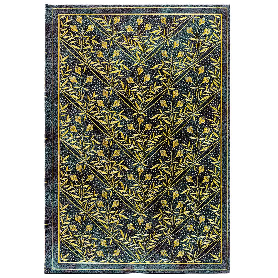 paperblanks ノートブック 正規品 ペーパーブランクス MIDI ハードカバー 罫線 高級ノート ミディ 野花の歌 : BACK - 通販 - Yahoo!ショッピング