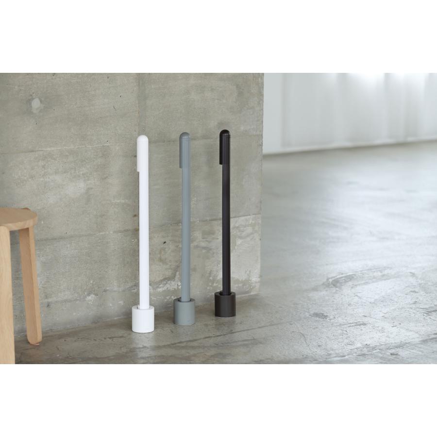 靴べらロング 正規品 ideaco イデアコ シューホーン スタンド ノッポ 靴べら Shoehorn stand noppo ブラウン : BACK - 通販 - Yahoo!ショッピング