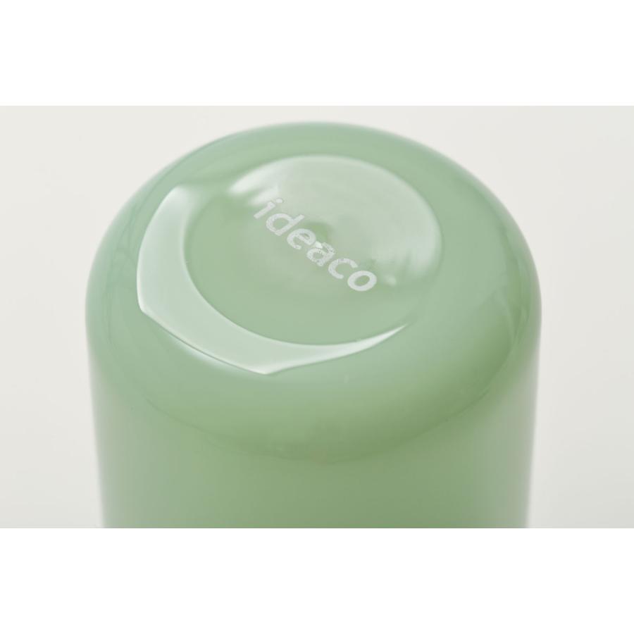 食器 正規品 ideaco イデアコ ミルクガラス ハク 2点ペアセット おしゃれ ガラス食器 Milk Glass HAKU 2pcs slim スリム ミント : BACK - 通販 ...