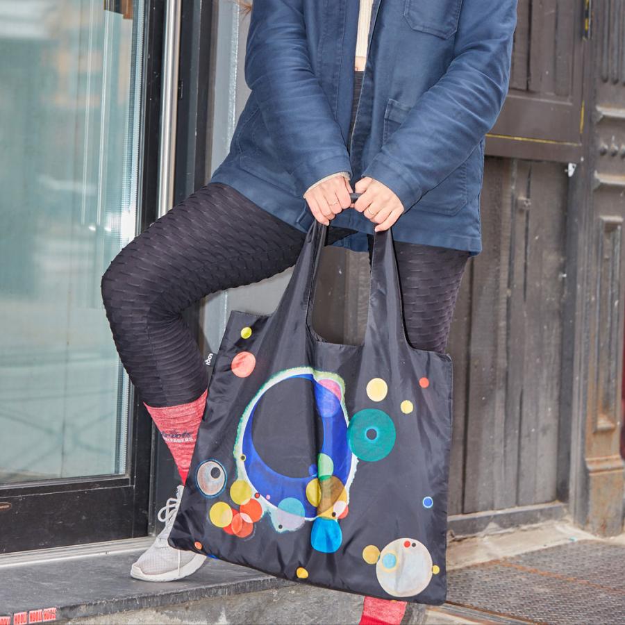 エコバッグ ローキー LOQI 正規品 Recycled Bag MUSEUM Collection WASSILY KANDINSKY ...