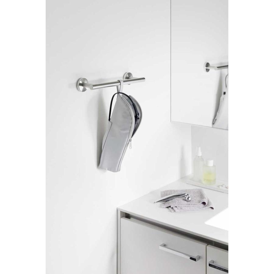 tower ヘアーアイロンケース 山崎実業 正規品 タワー 耐熱ヘアーアイロンポーチ M ヘアーアイロン収納 1381 ライトグレー : BACK - 通販 - Yahoo!ショッピング