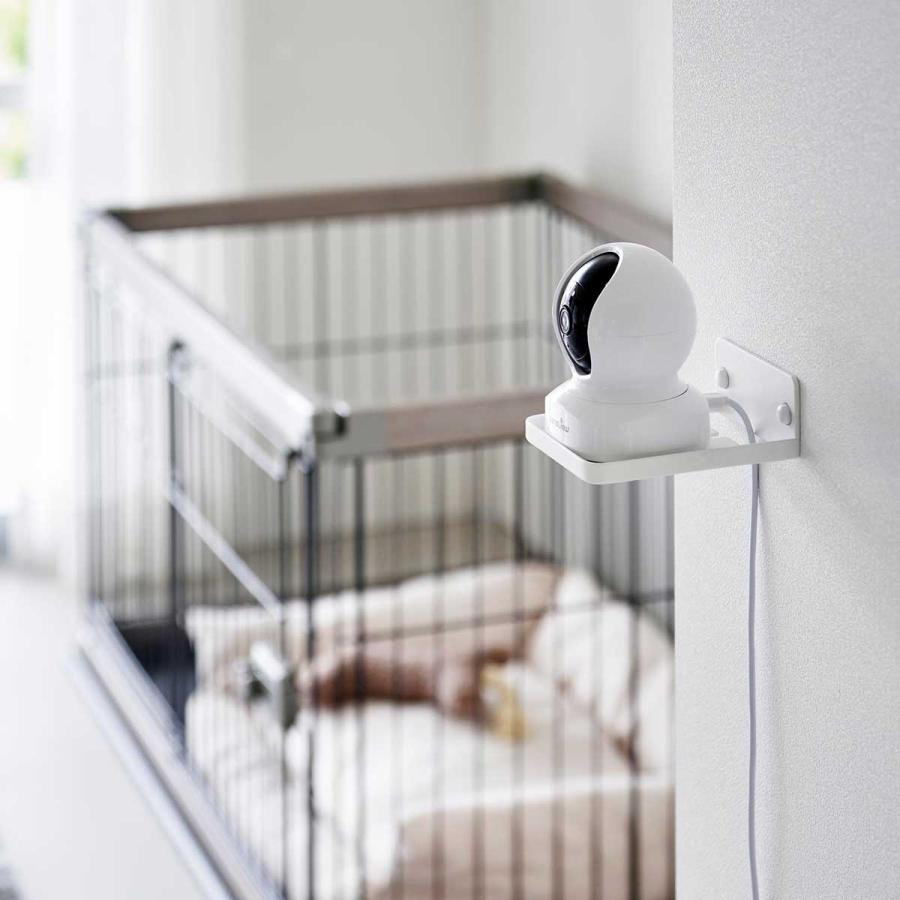 見守りカメラスタンド 山崎実業 正規品 smart スマート ウォール見守りカメララック 石こうボード壁対応 監視カメラ 防犯カメラ 4088 ホワイト : BACK - 通販 - Yahoo ...