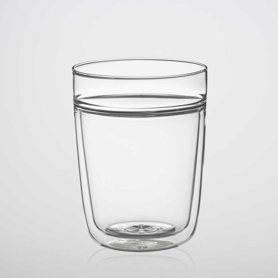 グラス ティージー TG 深澤直人 Double Layer Glass 230ml タンブラー コップ 耐熱ガラス ダブルレイヤー クリア : BACK - 通販 - Yahoo!ショッピング