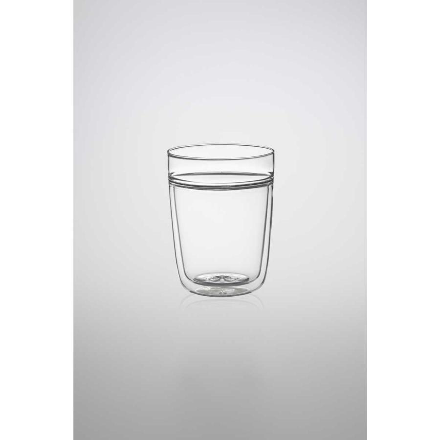 グラス ティージー TG 深澤直人 Double Layer Glass 230ml タンブラー コップ 耐熱ガラス ダブルレイヤー クリア : BACK - 通販 - Yahoo!ショッピング