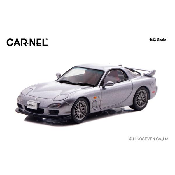 CARNEL 1/43 マツダ RX-7 Spirit R Type A (FD3S) 2002 Titanium Gray Metallic ...