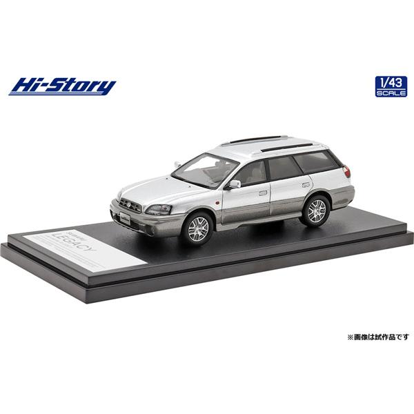 Hi-Story 1/43 SUBARU LEGACY Lancaster 6 (2001) プレミアムシルバー・メタリック/クオーツグレー・オパール : バックファイヤ - 通販 ...