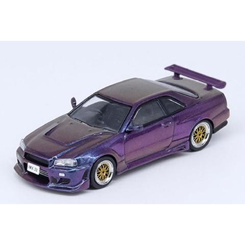 INNO MODELS 1/64 Nissan スカイライン R34 GTT マジックパープルInterntional MotorXpo ...