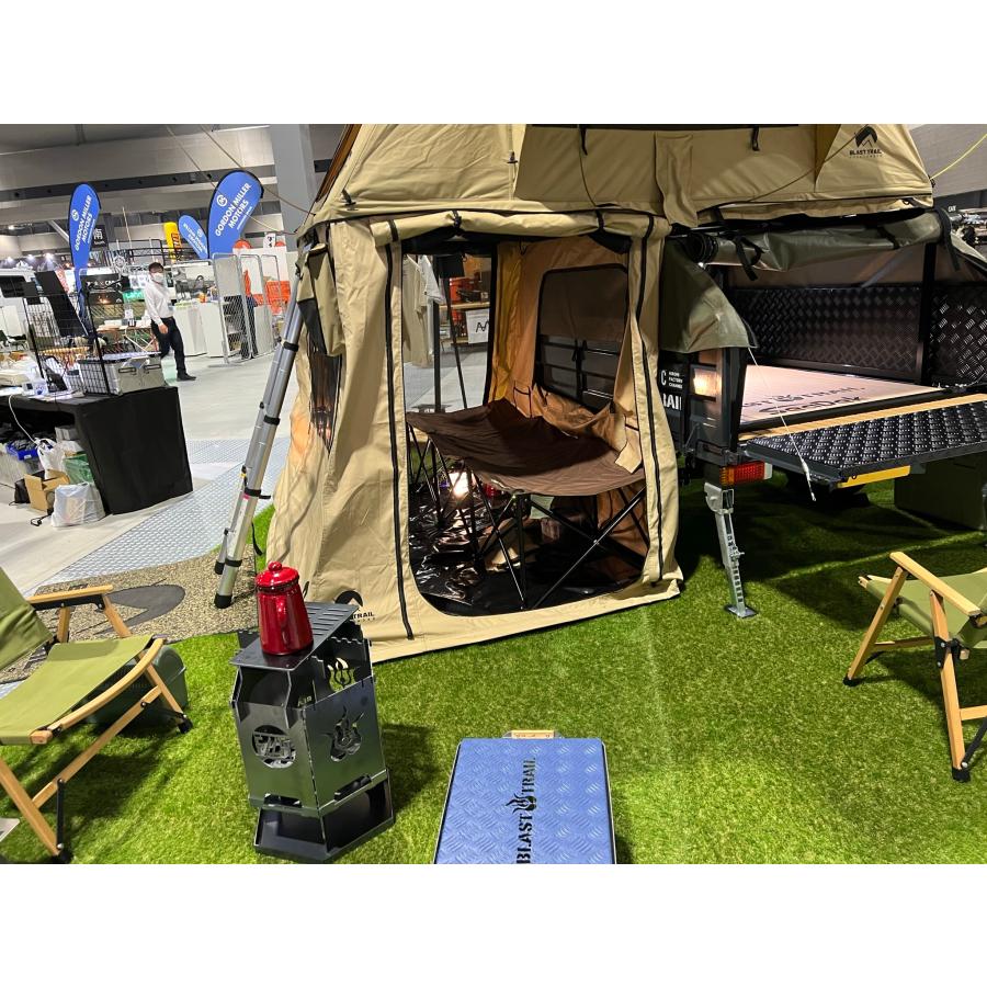 ブラストトレイル オーバーランダー ルーフトップテント用アネックス BLASTTRAIL :4571473486623:バックラッシュYahoo!店 - 通販 - Yahoo!ショッピング