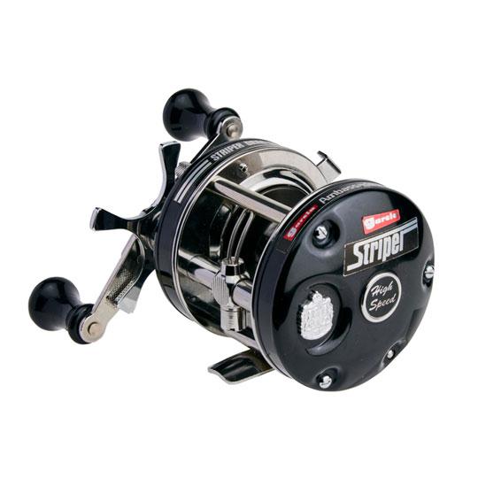Abu Garcia アブガルシア アンバサダー 5500/5501 ストライパーブラック : バックラッシュYahoo!店 - 通販 - Yahoo!ショッピング