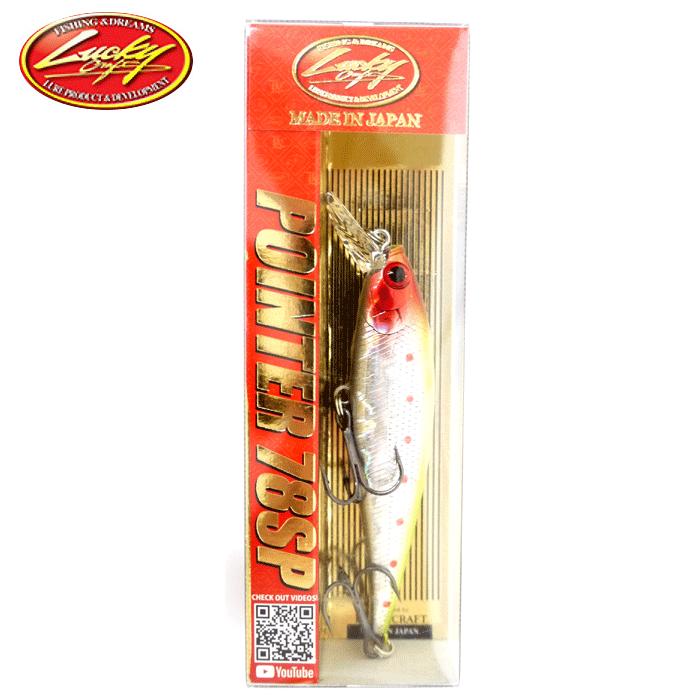 LUCKY CRAFT ラッキークラフト ポインター 78SP : バックラッシュYahoo!店 - 通販 - Yahoo!ショッピング