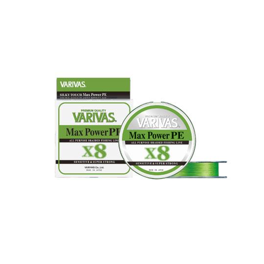 VARIVAS バリバス マックスパワーPE X8 ライムグリーン 150m VARIVAS : バックラッシュYahoo!店 - 通販 - Yahoo!ショッピング