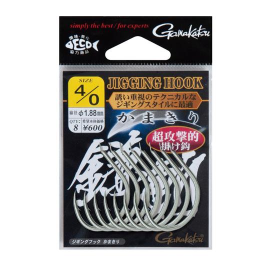 Gamakatsu がまかつ ジギングフック 鎌斬 Gamakatsu JIGGING HOOK : バックラッシュYahoo!店 - 通販 - Yahoo!ショッピング