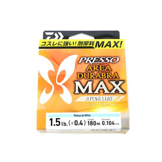 PRESSO プレッソ エリアデュラブラMAX 180m : バックラッシュYahoo!店 - 通販 - Yahoo!ショッピング