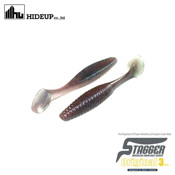 ハイドアップ スタッガーオリジナル SWカラー 3inch HIDEUP STAGGER : y-4560192424238 : バックラッシュYahoo!店 - 通販 - Yahoo!ショッピング