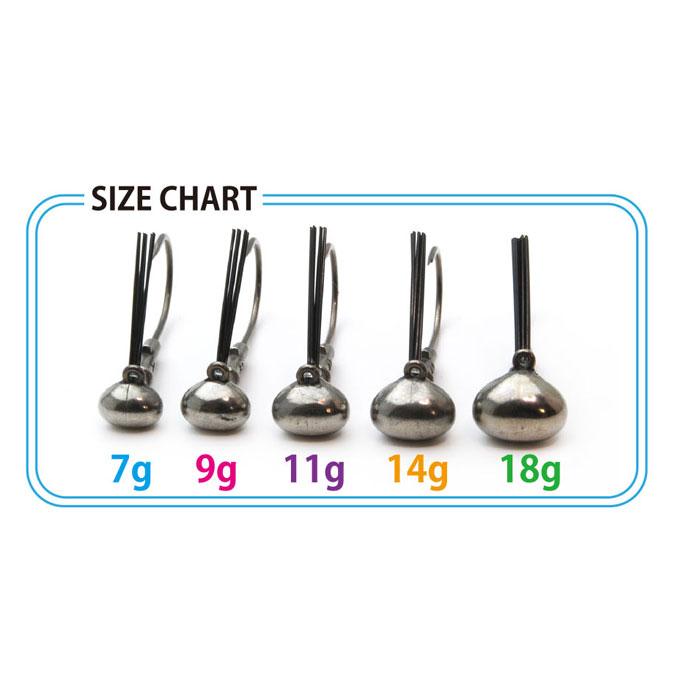 RAID JAPAN 【全8色】レイドジャパン フットマスター 7g : バックラッシュYahoo!店 - 通販 - Yahoo!ショッピング