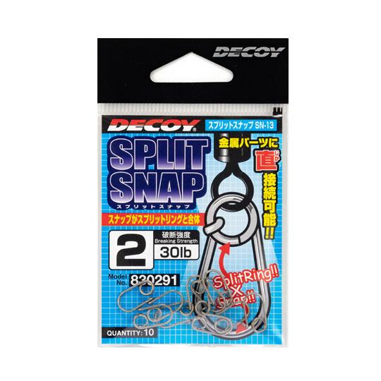 DECOY デコイ SN-13 スプリットスナップ DECOY SN-13 Split Snap : バックラッシュYahoo!店 - 通販 ...