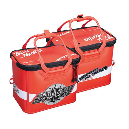 釣武者 エンブレムMusha バッカン 375 ＃レッド TsuriMusha : y-4996578509280 : バックラッシュYahoo!店 - 通販 - Yahoo!ショッピング