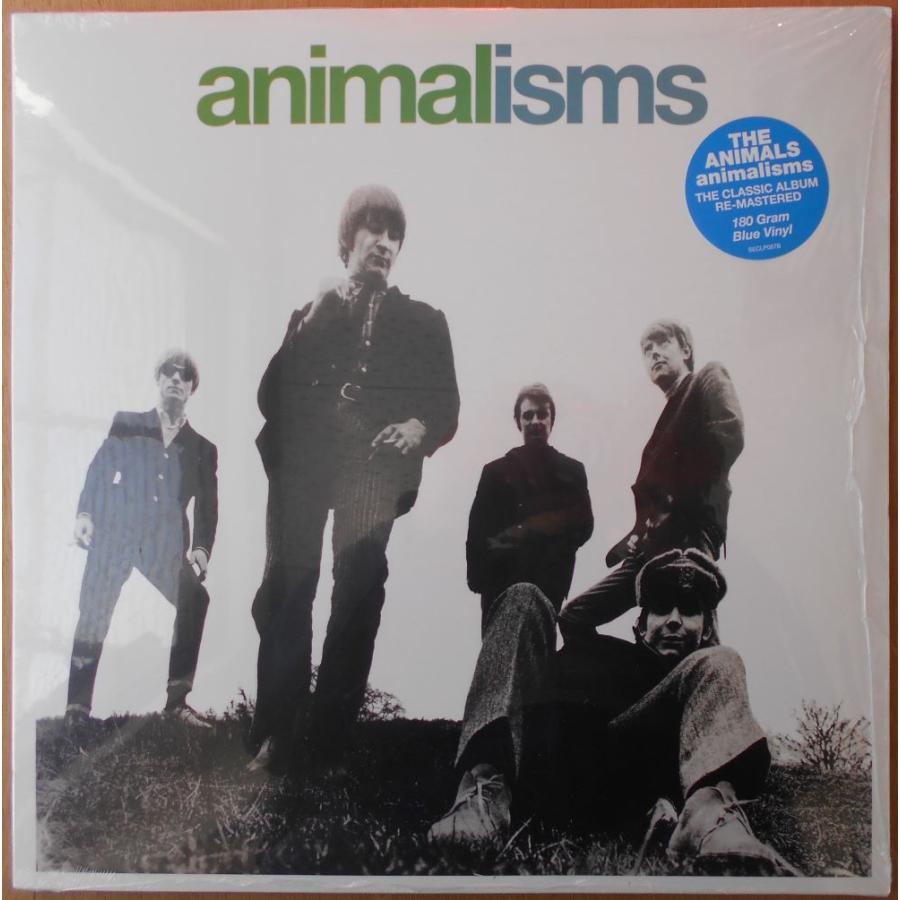 新品 The Animals アニマルズ/animalisms(LP) カラー(LIGHT BLUE)レコード : back page ...