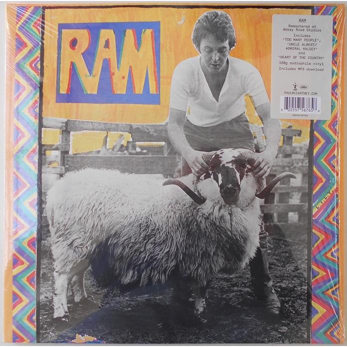 新品 Paul McCartney ポール・マッカートニー/ram(LP) The Beatles ザ・ビートルズ : back page ...