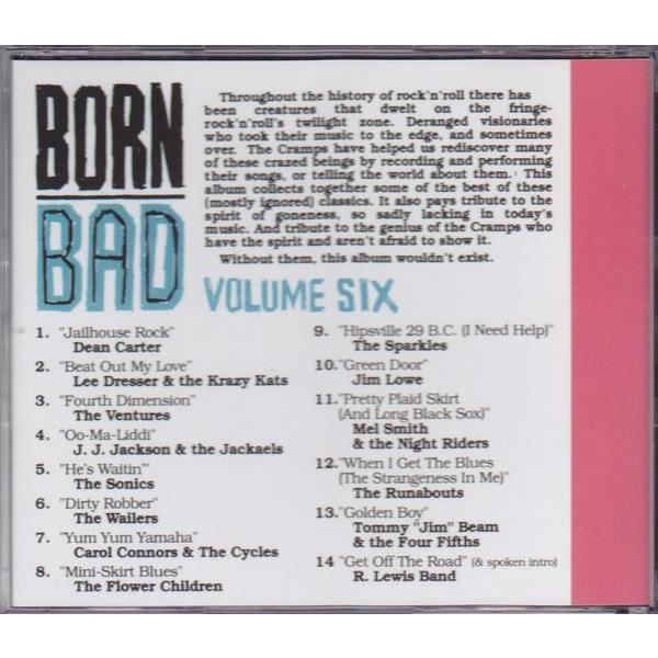 新品 V.A./born bad volume six(CD) The Cramps クランプス : back page records ...