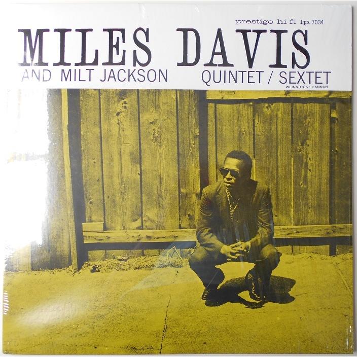 新品 Miles Davis マイルス・デイヴィス/quintet sextet(LP) Milt Jackson ミルト・ジャクソン ...