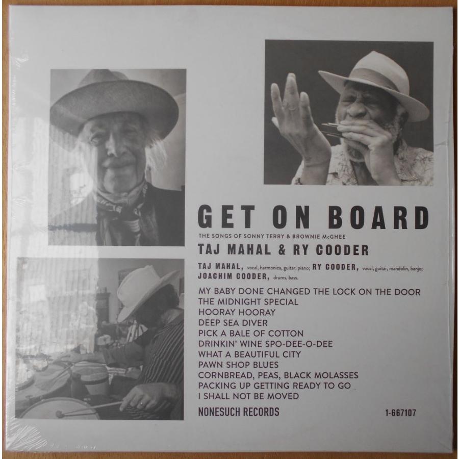 新品 Taj Mahal タジ・マハール & Ry Cooder ライ・クーダー/get on board(LP) : late70usvnyl-300 : back page records ...