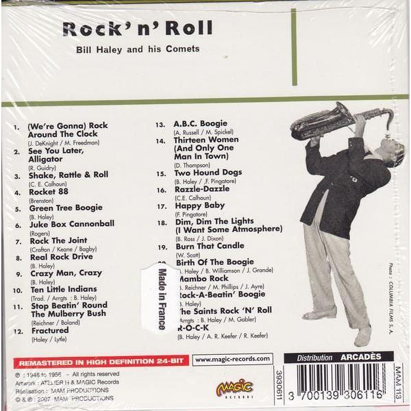 新品 Bill Haley ビル・ヘイリー/rock around the clock(CD) : oldiescd-2 : back ...