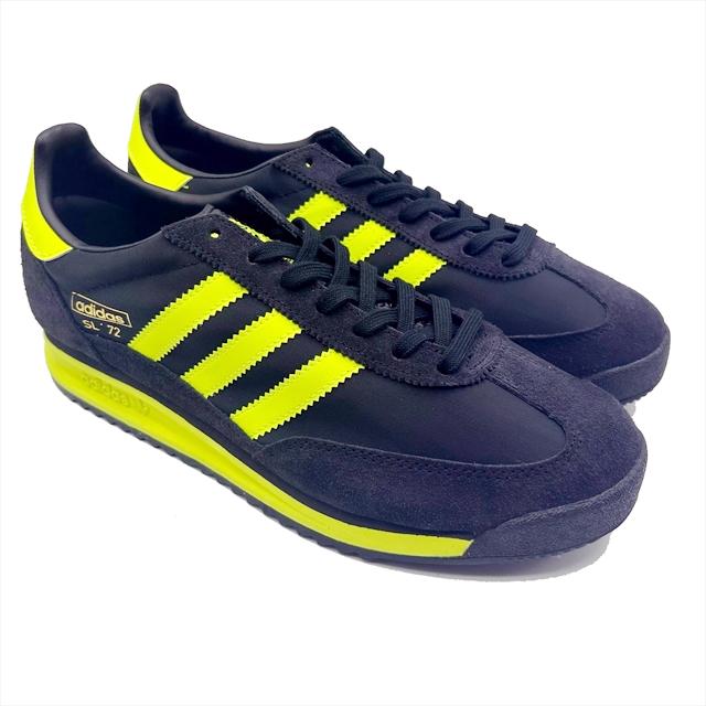 adidas Originals SL 72 RS / アディダス エスエル アールエス CoreBlack×SolarYellow× ...
