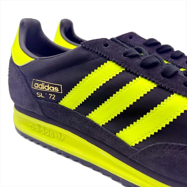 adidas Originals SL 72 RS / アディダス エスエル アールエス CoreBlack×SolarYellow× ...