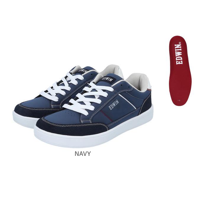 EDWIN エドウィン スニーカー メンズ EDW-7023 通販 カジュアルシューズ フラットシューズ ローカットスニーカー 紐靴 ひも靴 運動靴 軽量 軽い 靴 : BACKYARD ...