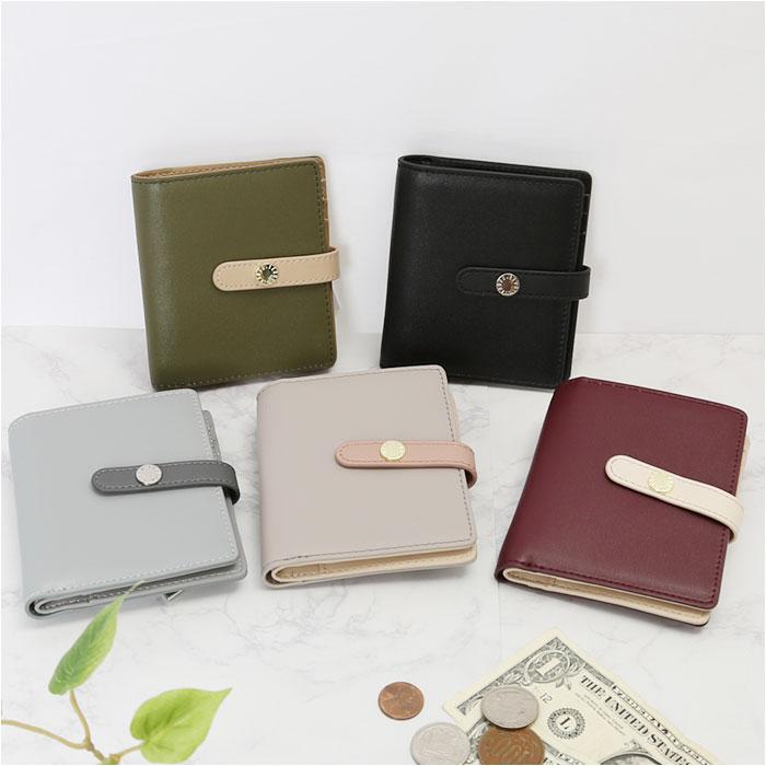 Legato Largo レガートラルゴ 財布 LJ-V0011 通販 二つ折り財布 レディース 小銭入れあり 薄い スリム 使いやすい コンパクト カード ポケット おしゃれ ...