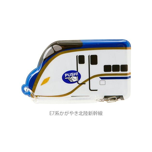 icカードケース 通販 リール付き キャラクター 子供 落ちない 新幹線 ドクターイエロー N700A E5系はやぶさ E6系こまち E7系かがやき 北陸新幹線 ICカード ...