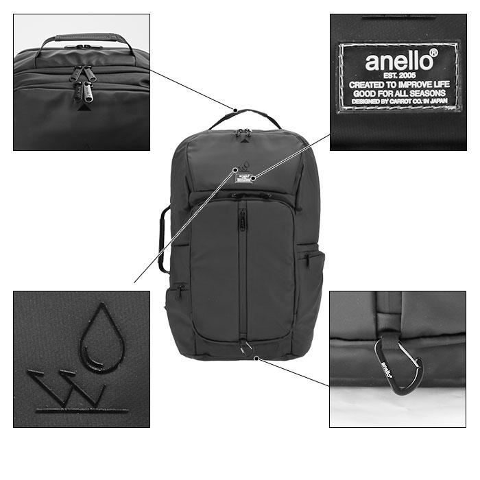 anello（アネロ） リュック 撥水 通販 大容量 24l メンズ レディース 通勤 通学 A4 A3 旅行 スポーツ 部活 アウトドア キャンプ ブランド 男女兼用 おしゃれ ...