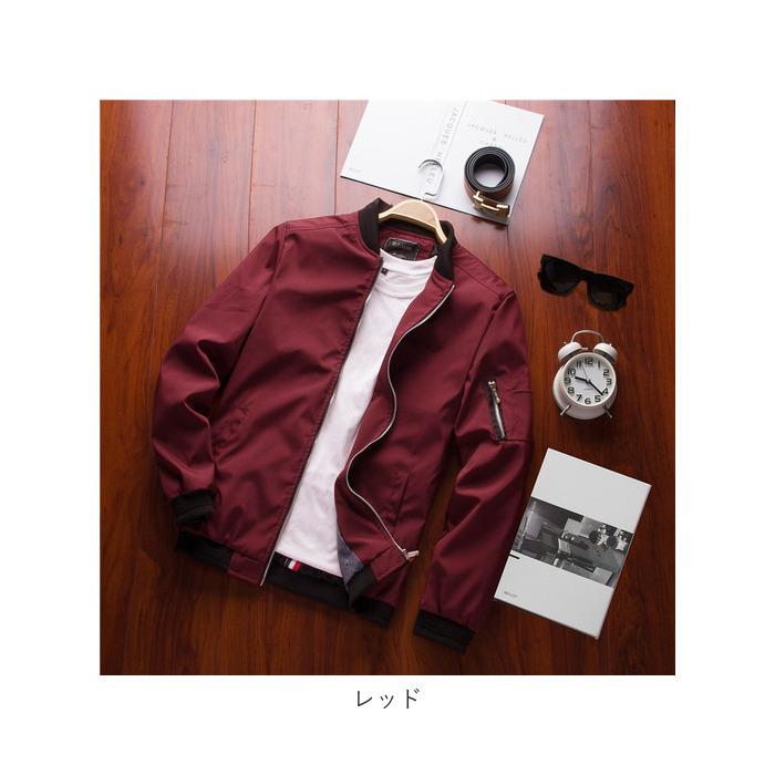 ジャケット 通販 メンズ 薄手 フライトジャケット スタジャン ブルゾン