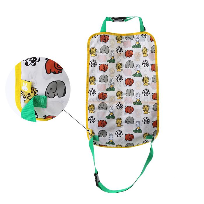 車 子供 汚れ防止 キックガード 通販 収納 ポケット シートバックポケット おさるのジョージ キャラクター ミッフィー miffy × Nicott : BACKYARD FAMILY ママ ...