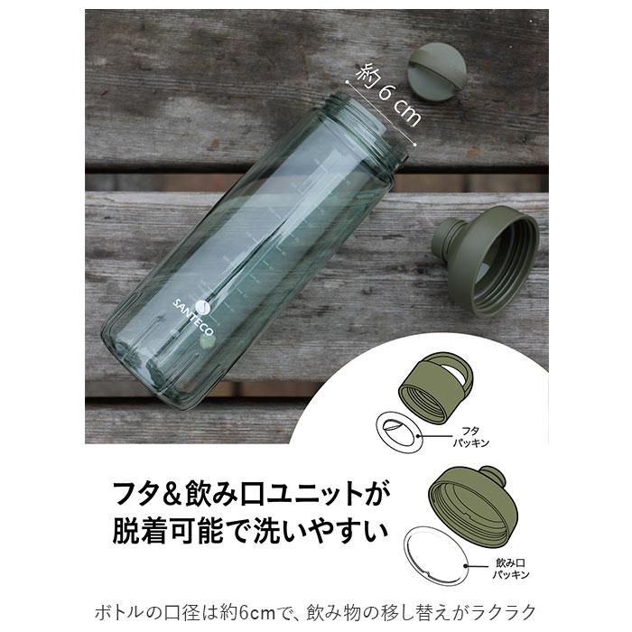 クリアボトル 水筒 通販 約 700ml 710 ウォーター ボトル 直飲み プロテイン シェイカー マグボトル 軽量 超軽量 おしゃれ トライタン 抗菌 サンテコ :oceanbeve710 ...