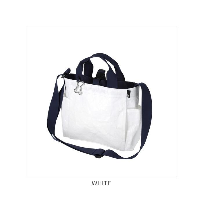 ROOTOTE ルートート お散歩バッグ 1434 通販 トートバッグ SQUARE スクエア Tarp レジャーシート素材 水抜き穴付き 犬 散歩 ドッグ 2way ショルダーバッグ ...