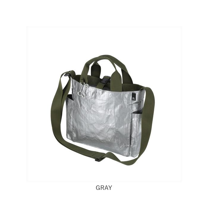 ROOTOTE ルートート お散歩バッグ 1434 通販 トートバッグ SQUARE スクエア Tarp レジャーシート素材 水抜き穴付き 犬 散歩 ドッグ 2way ショルダーバッグ ...