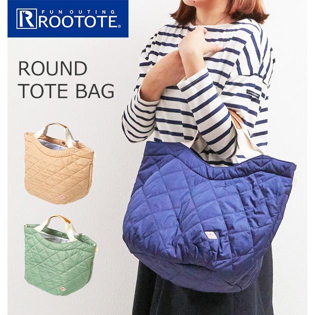 トートバッグ レディース ROOTOTE ルートート 通販 SN.ROUND ラウンド ポリキルティング-B ママバッグ マザーズバッグ 大容量 多収納 通勤 通学 軽量 ...