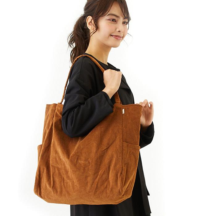 ルートート トートバッグ ミディアム 通販 B4 大きめ レディース ROOTOTE MIDIUM マイニチ 通勤 通学 軽量 軽い コーデュロイ おしゃれ シンプル 無地 大人 ...