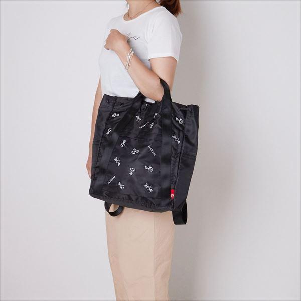 ルートート Rootote トートバッグ 通販 サイドポケット CEOROO セオルー PEANUTS ピーナッツ SNOOPY スヌーピー 刺繍 2WAY リュック バッグ ...