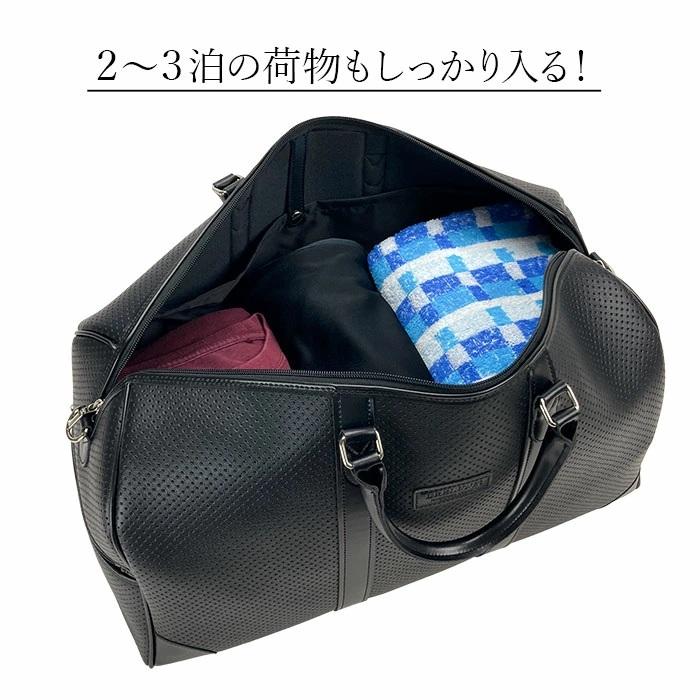 BRELIOUS（ブレリアス） ボストンバッグ メンズ レディース トラベル 旅行 凹凸加工 レトロ 日本製 ブランド BRELIOUS ...
